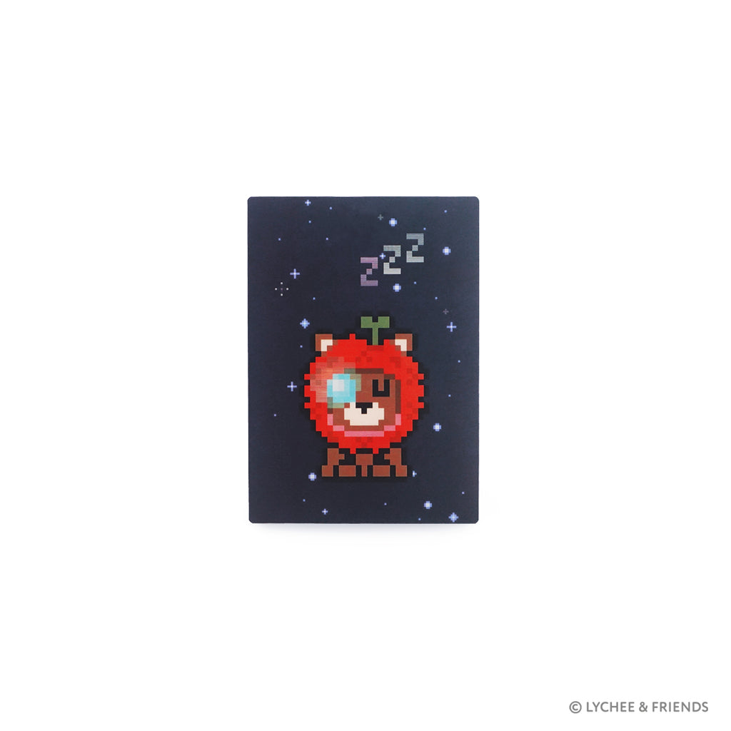 《Pixel Lychee by Joojaebum》3D Postcard – LYCHEE & FRIENDS