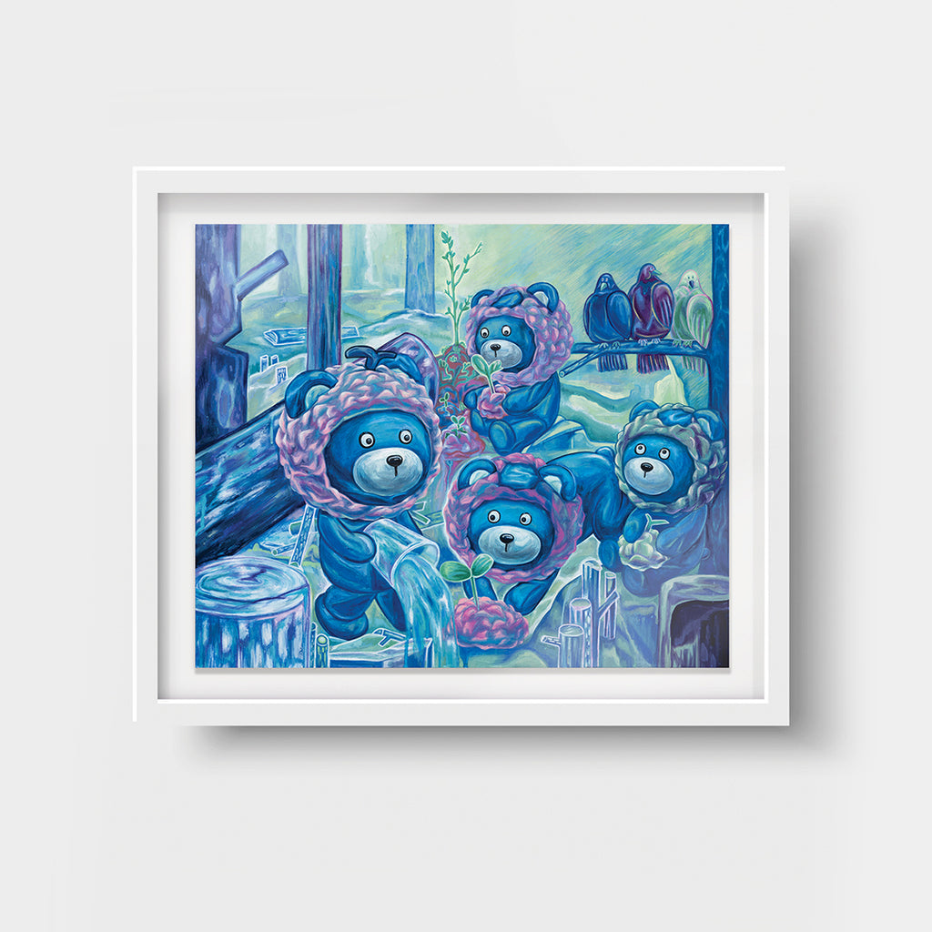 "Around us" by Choi Ha Young – LYCHEE & FRIENDS